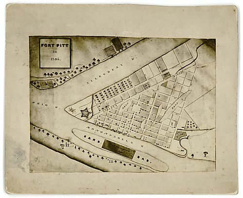 Fort Pitt in 1795 | Historic Pittsburgh